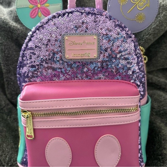 Loungefly | Bags | Loungefly Mmma Its A Small World Backpack | Poshmark